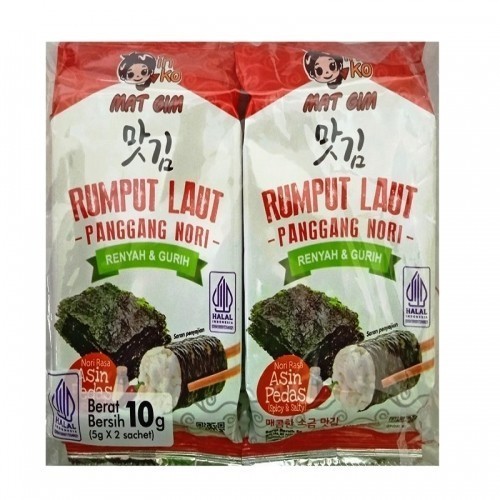 Jual S56216 RUMPUT LAUT INKO PACK MAT GIM 10GR MAJU BERSAMA (20250202 ...