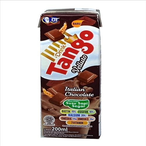Jual S53899 TANGO VELLUTO ITALIAN CHOCOLATE MINUMAN 200ML KOTAK MAJU ...