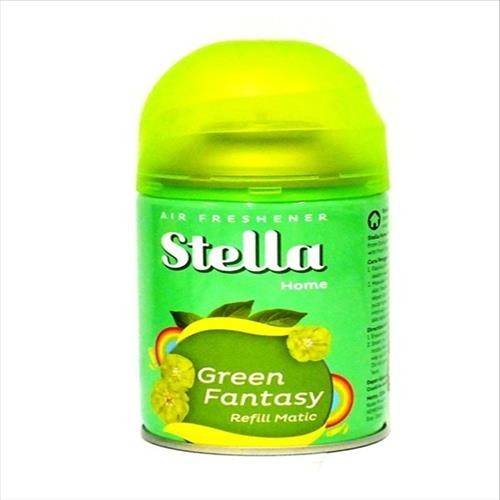 Jual S42037 PENGHARUM RUANGAN STELLA 225ML MATIC REFIL GREEN FATASY ...