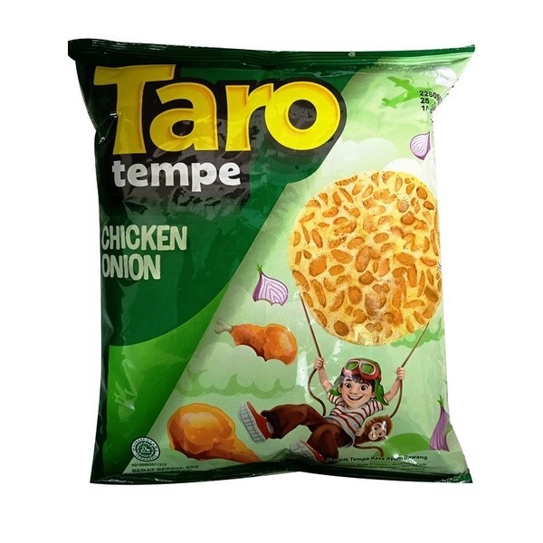 Jual S56196 TARO TEMPE CHICKEN ONION SNACK 55GR MAJU BERSAMA (20250504 ...