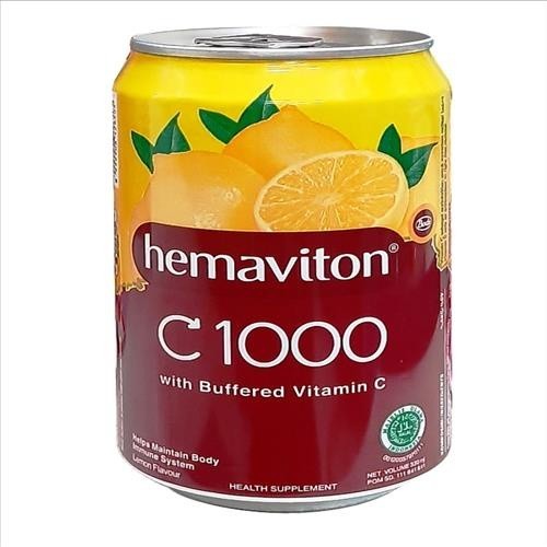 Jual S77598 MINUMAN ENERGY HEMAVITON 330ML CAN C1000 LEMON MAJU BERSAMA ...