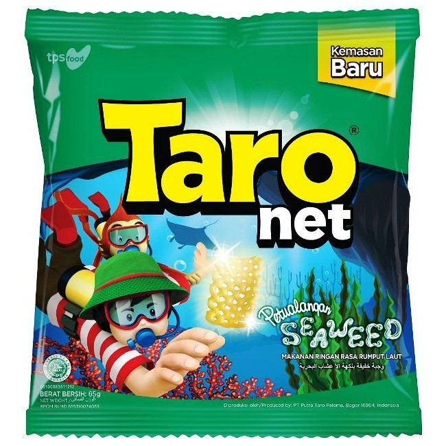 Jual S25984 TARO NET SEAWEED SNACK 62GR BKS MAJU BERSAMA (20250430 ...