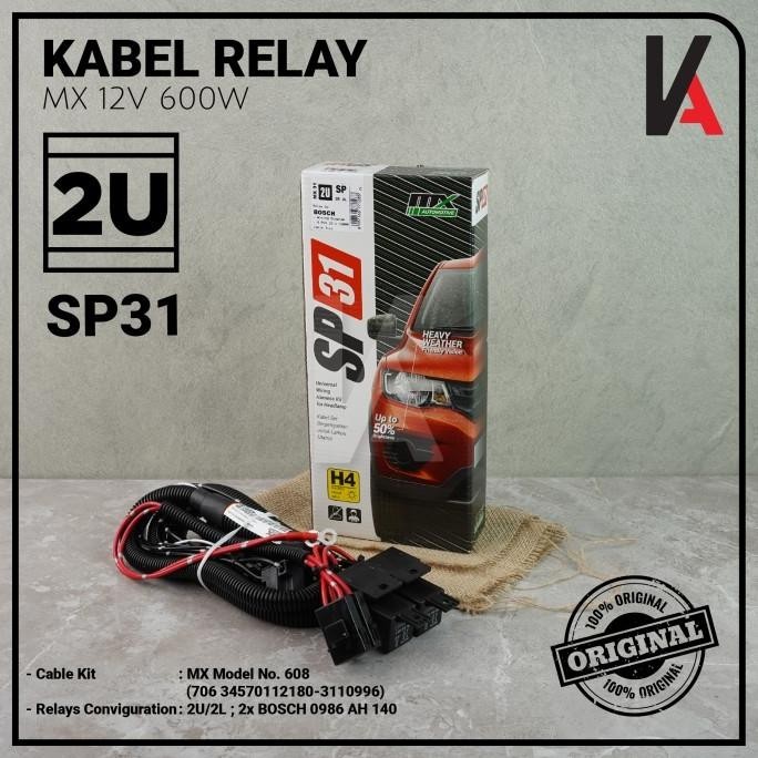 Jual Kabel Relay Set Bosch Sp Series Lampu Depan Headlamp H4 Mobil 2 ...