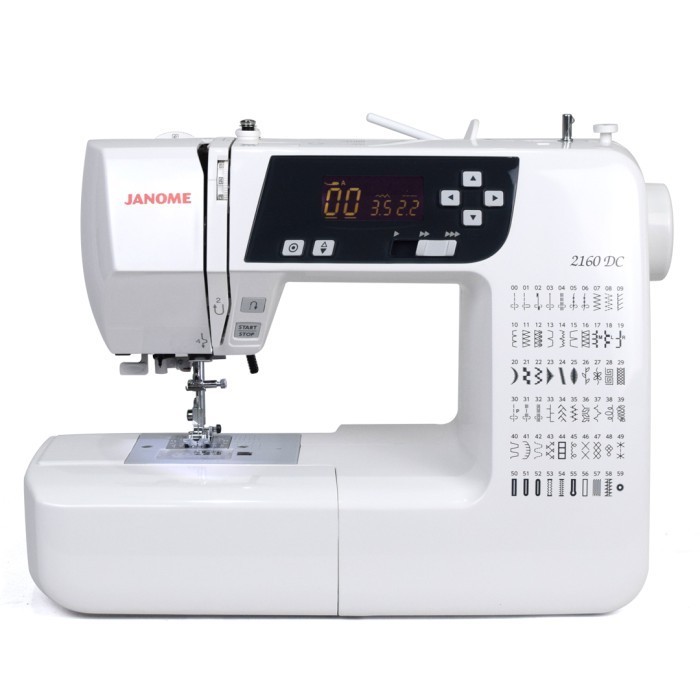 Jual Mesin Jahit Janome 2160 Dc / 2160Dc Computerised Portable ...