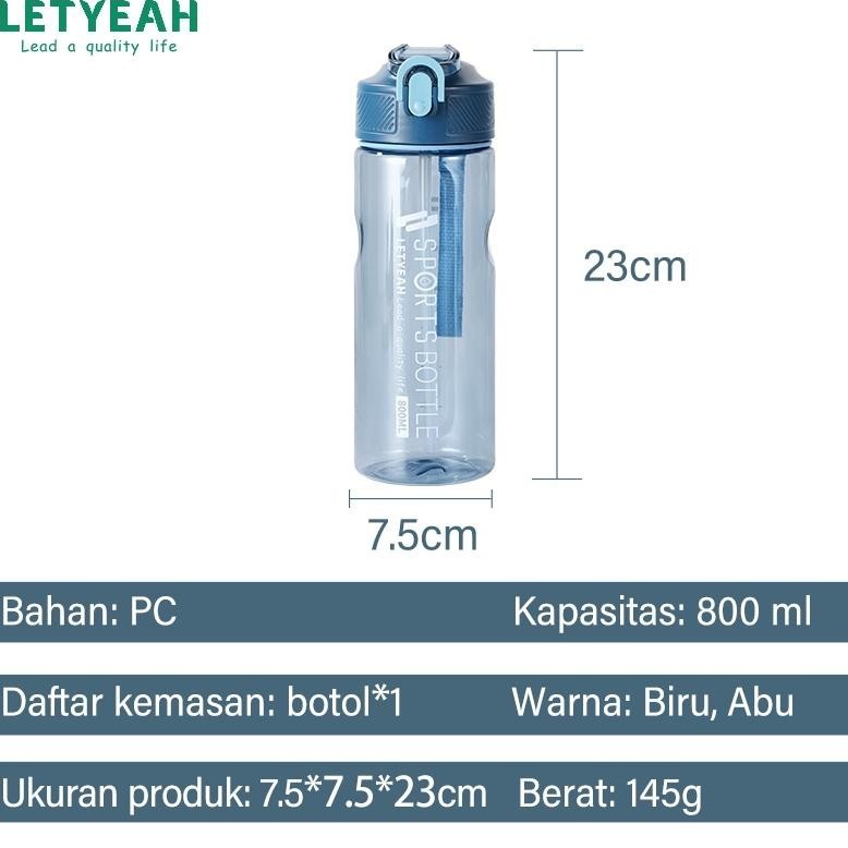 Jual Racun Shopee Letyeah Sport Botol Minum Botol Air Sport Portable ...