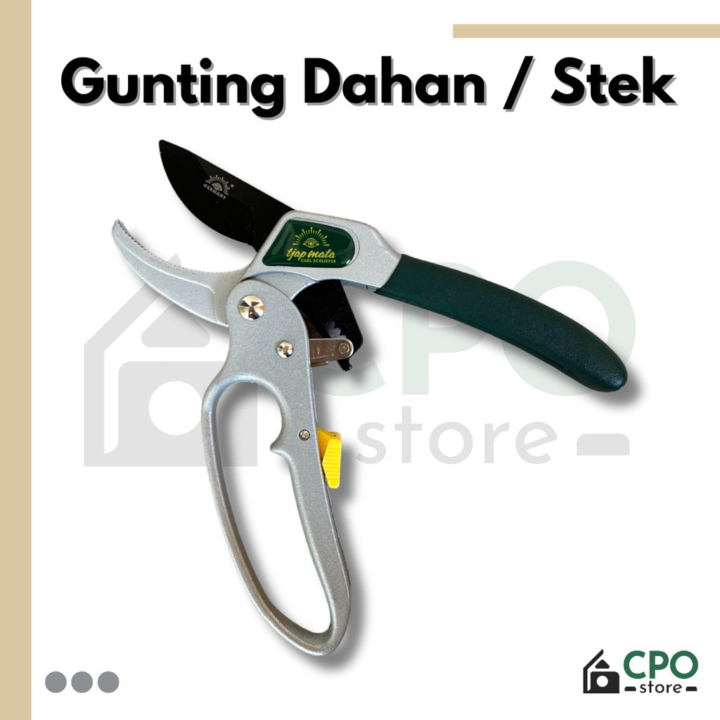 Jual Gunting Dahan / Gunting Ranting / Gunting Stek TJAP MATA | Shopee ...