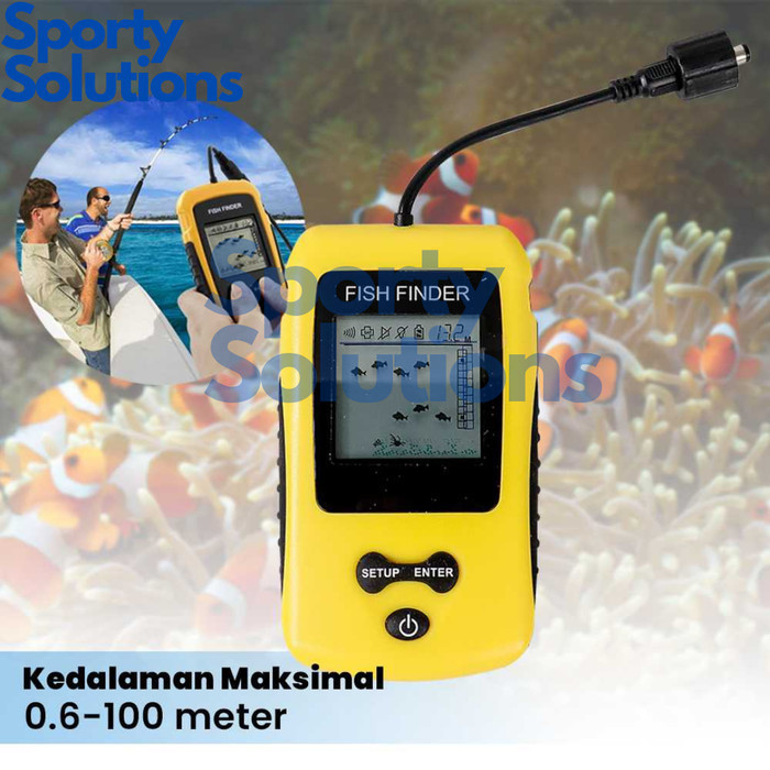 Jual Sonar Fish Finder Portable Alat Radar Pelacak Ikan Backlight ...