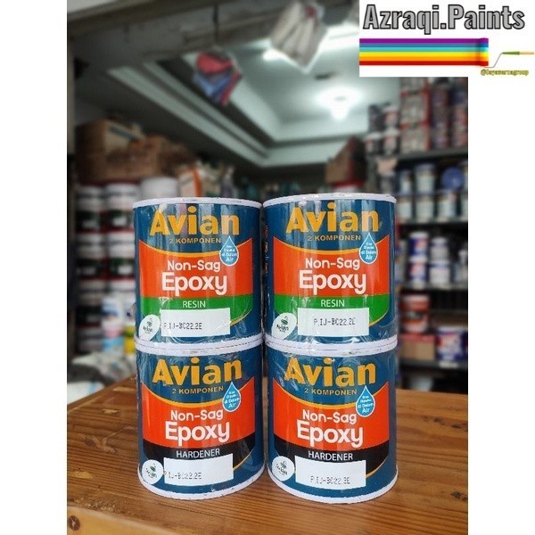 Jual LEM EPOXY AVIAN NON SAG + HARDENNER ( 800 GRAM ) | Shopee Indonesia
