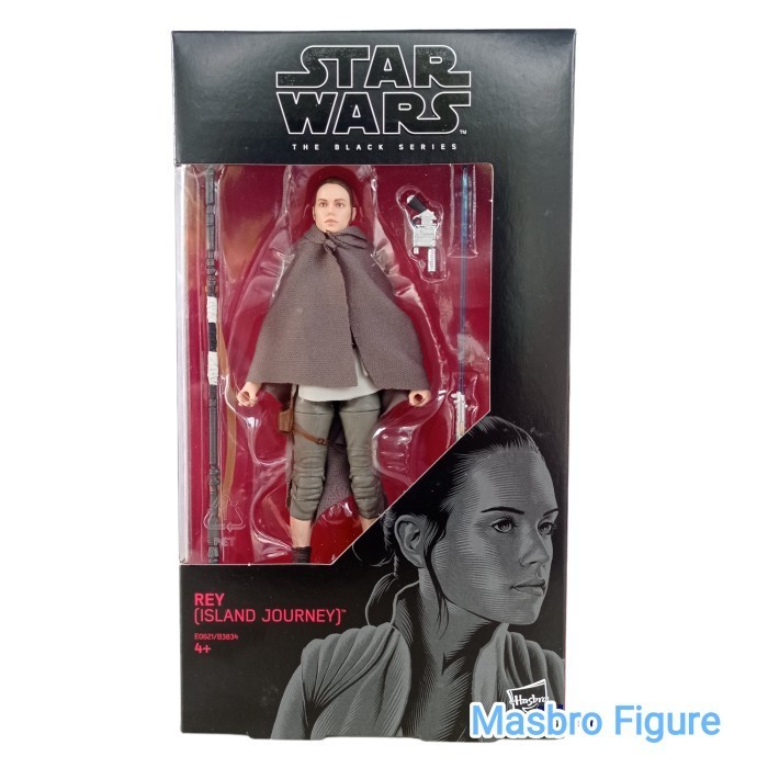 Jual Hasbro Star Wars Black Series Rey Island Journey Hasbro Action ...