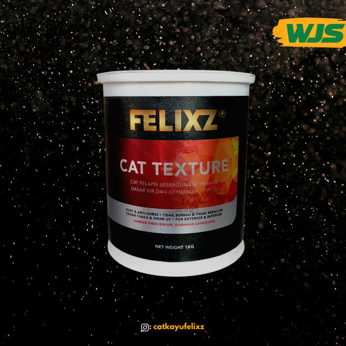 Jual Cat tekstur / Cat Sound System / Texture Paint FELIXZ 1KG | Shopee ...