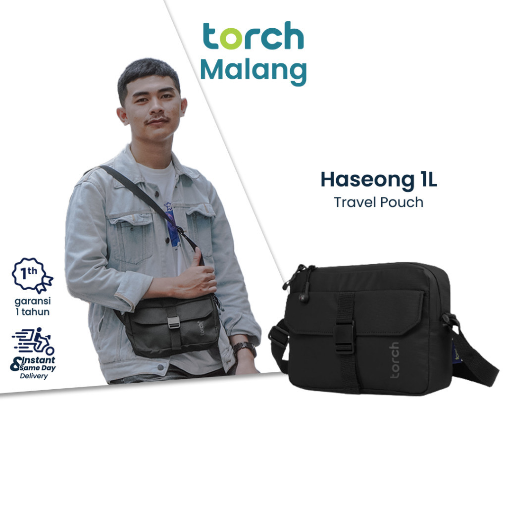 Jual TORCH Haseong Tas Selempang Slempang Bahu Pria Wanita Unisex ...