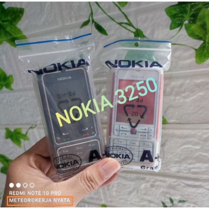 Jual CASING HOUSING NOKIA 3250 FULLSET STAINLESS / NOKIA 3250 ORIGINAL ...