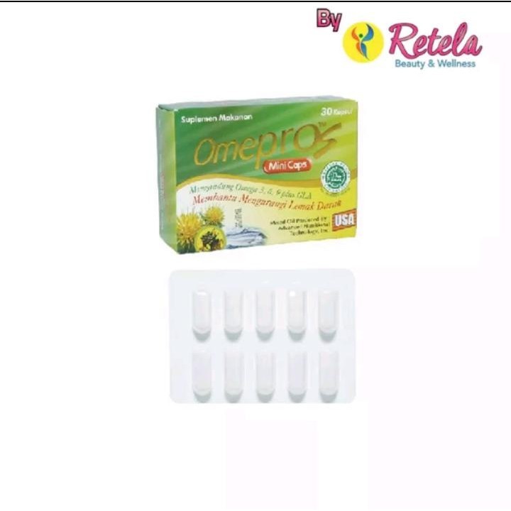 Jual Omepros Mini Capsul isi 30 | Shopee Indonesia