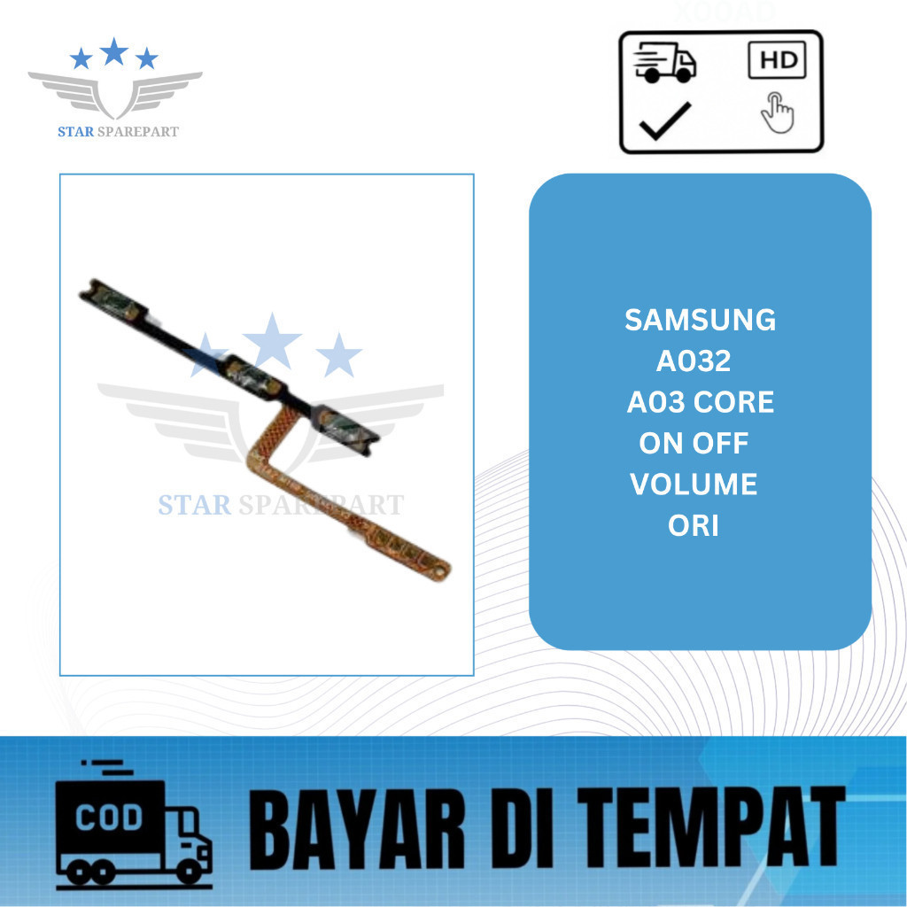 Jual FLEXIBEL SAMSUNG A032 ON OFF + VOLUME ORI (GALAXY A03 CORE) | Shopee Indonesia