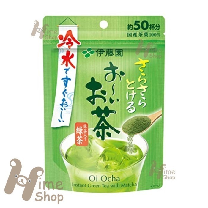 Jual Secrenada - Itoen Oi Ocha Instant Green Tea Powder Hot And Cold 50 ...
