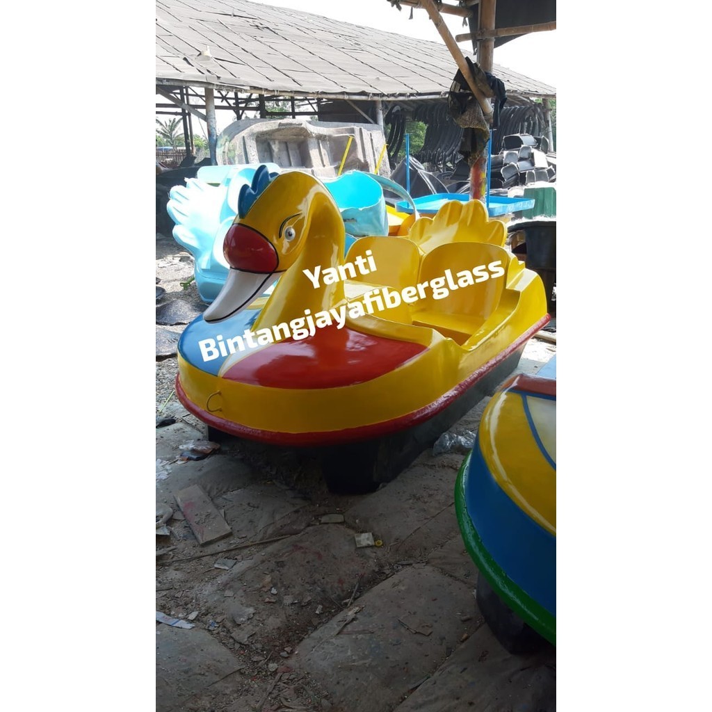 Jual sepeda air itik gowes/perahu bebek bebekan/sepeda air goes/sepeda ...
