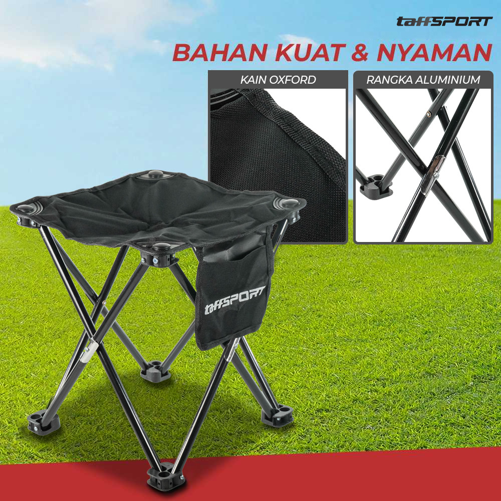 Jual Kursi Lipat Outdoor Mancing Camping Portable 32 x 32 x 34cm ...