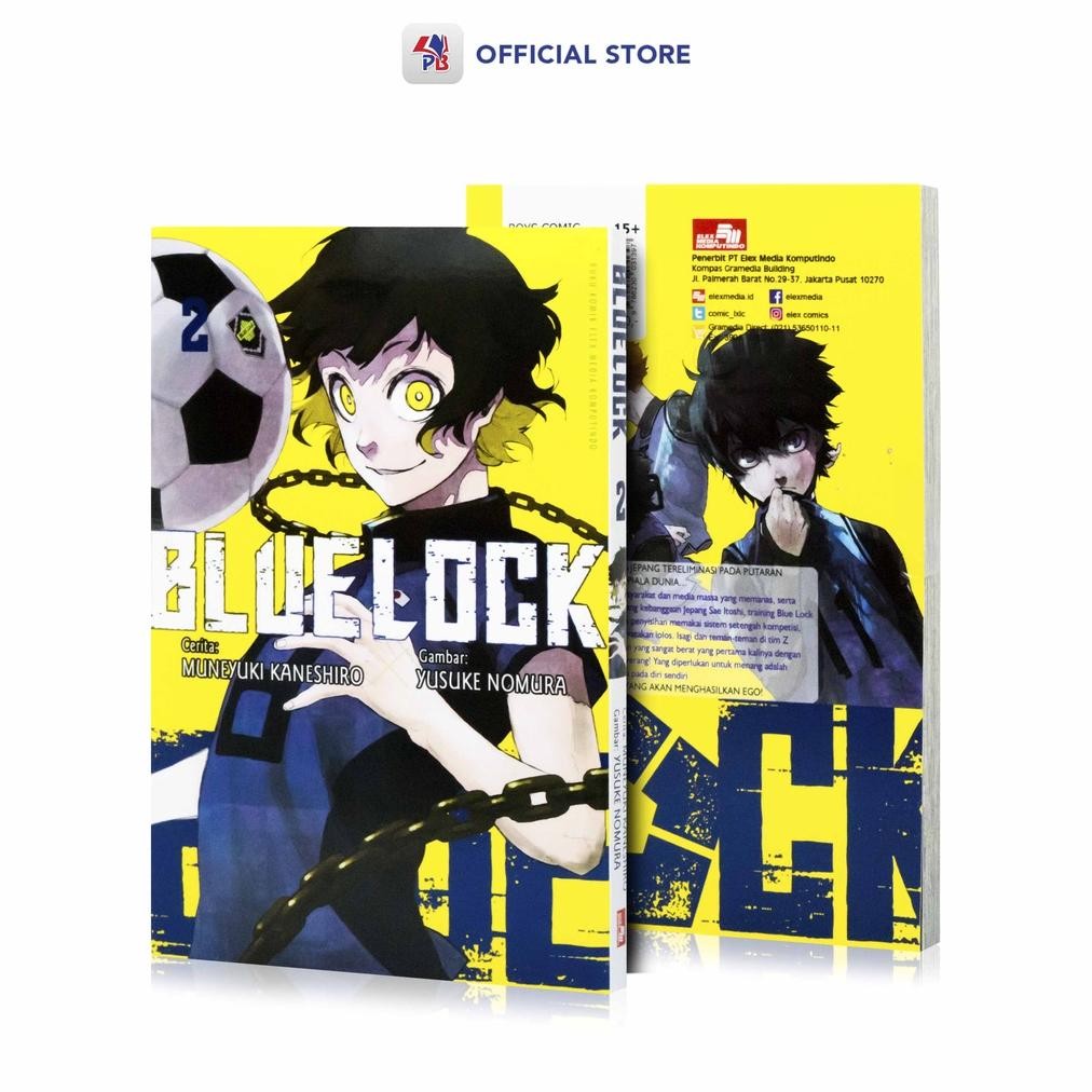 Jual TR21 Buku Komik Blue Lock Seri 01 - 16 - By Muneyuki Kaneshiro, Yusuke Nomura Berkualitas ...