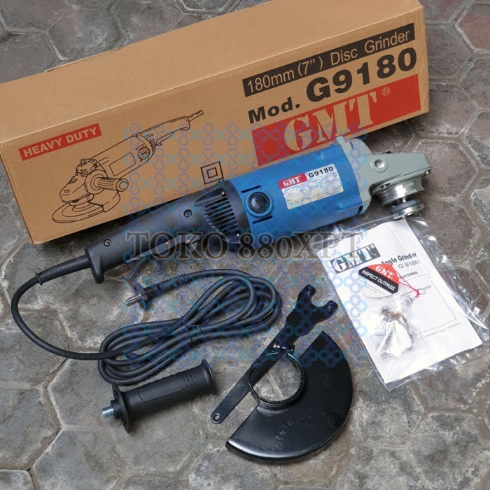 Jual Open DS] GMT G9180 7" 180mm 180 mm Angle Grinder Mesin Gerinda ...