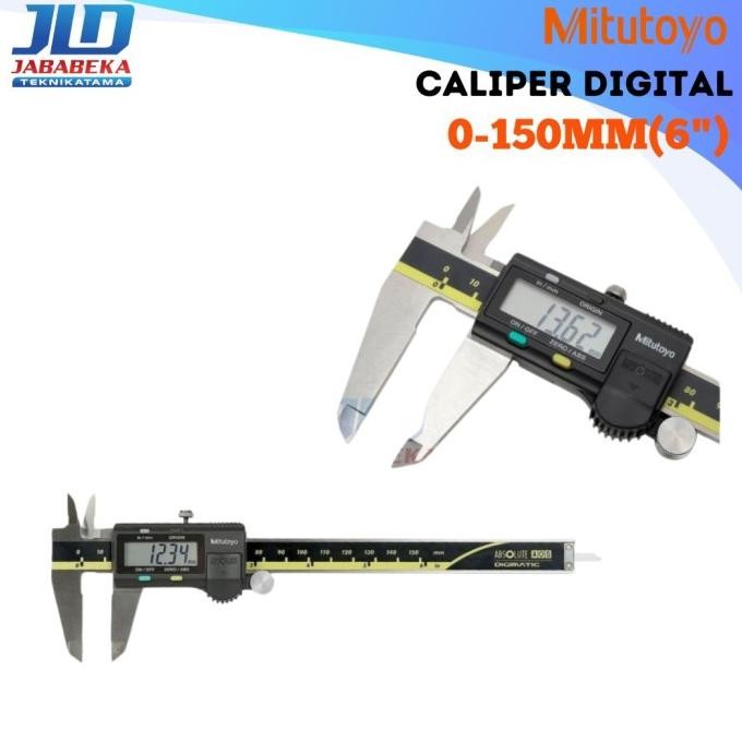 Jual Masih! Caliper Digital 6" Caliper Mitutoyo 0-150Mm Sigmat 6 Mitutoyo Original | Shopee ...