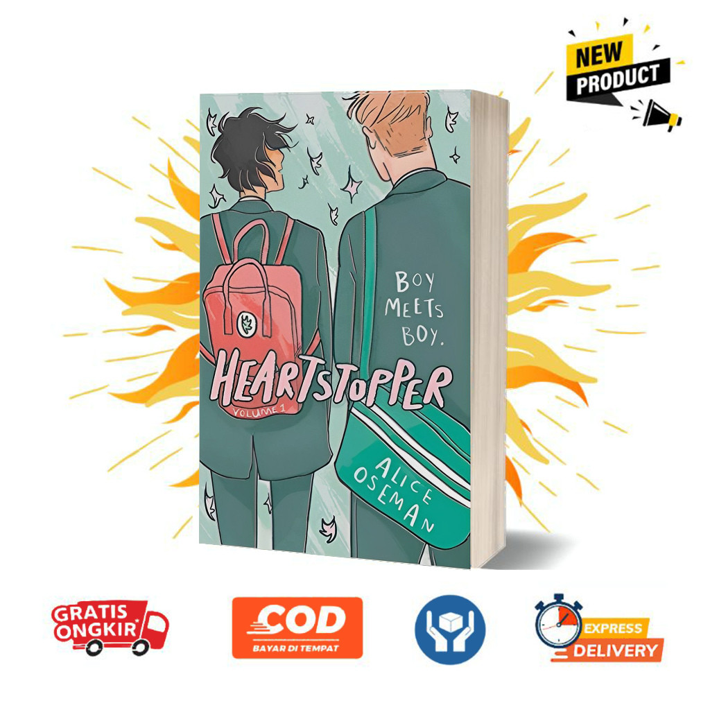 Jual Heartstopper, Volume One (Heartstopper, #1) by Alice Oseman ...
