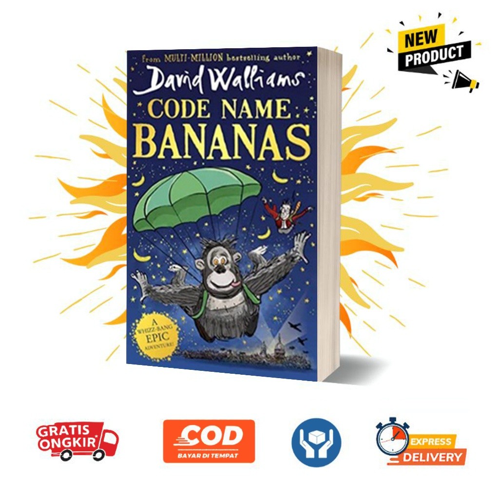 Jual BUKU CODE NAME BANANAS - DAVID WALLIAMS ( ENGLISH ) | Shopee Indonesia