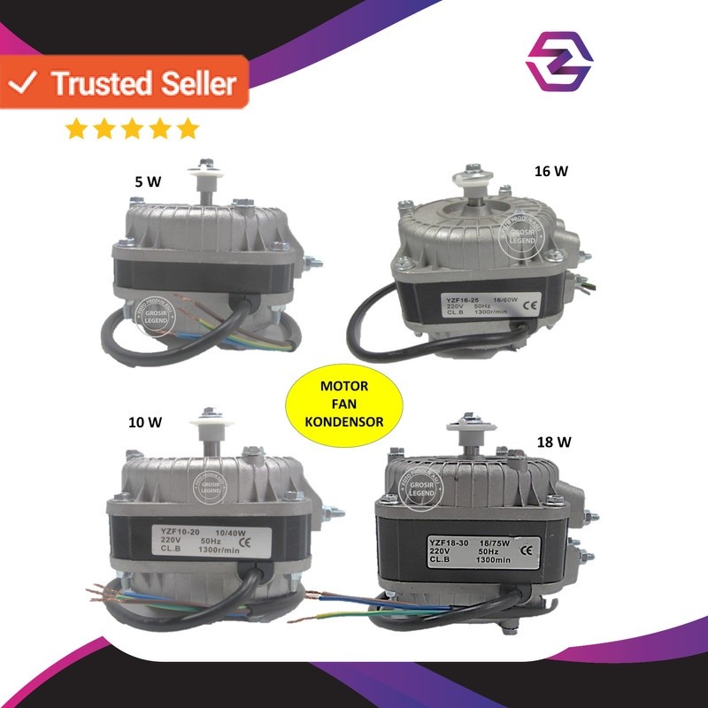 Jual Dinamo motor fan kipas kulkas kondensor showcase 16W | Shopee ...