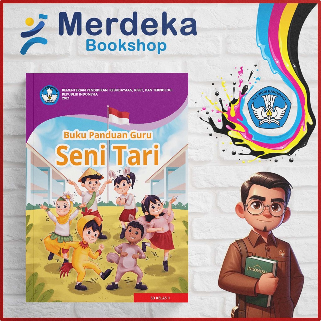 Jual Buku Panduan Guru Seni Tari SD/MI Kelas 2 K. Merdeka - KEMENDIKBUD | Shopee Indonesia