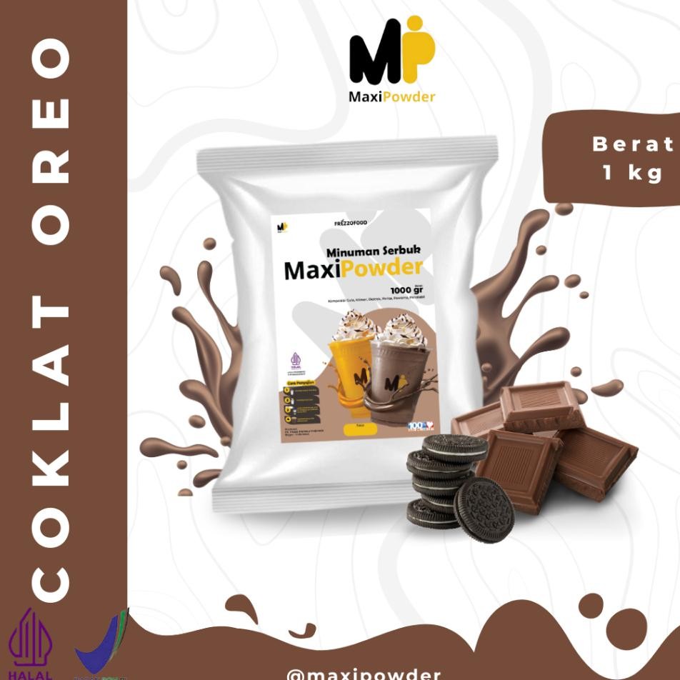 Jual Bubuk Numan Rasa Coklat Oreo 1Kg / Numan Kekinian Coklat Oreo Ter ...