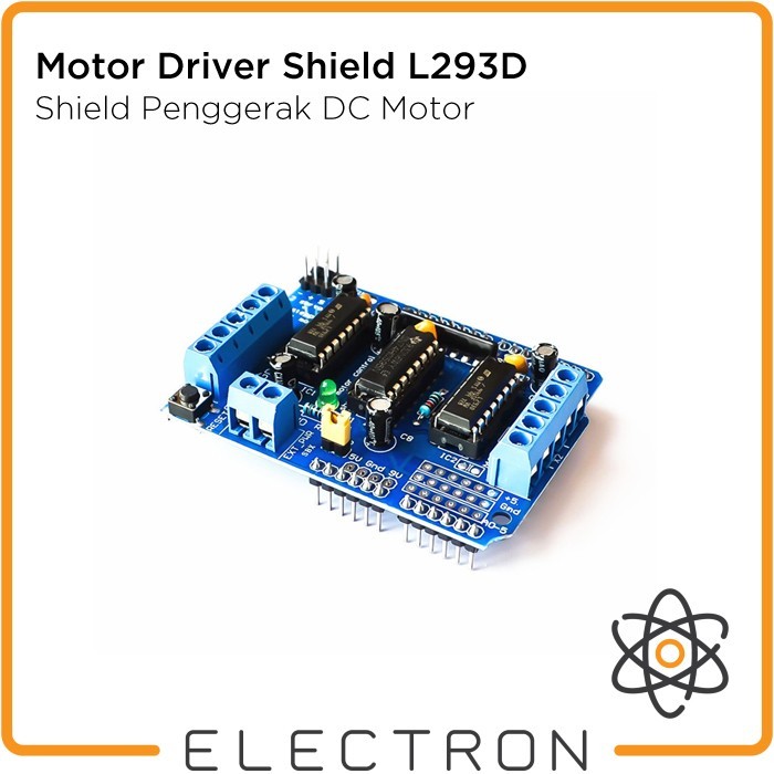 Jual Motor Driver Shield L293D Board L293 H-Bridge DC Stepper for Arduino | Shopee Indonesia