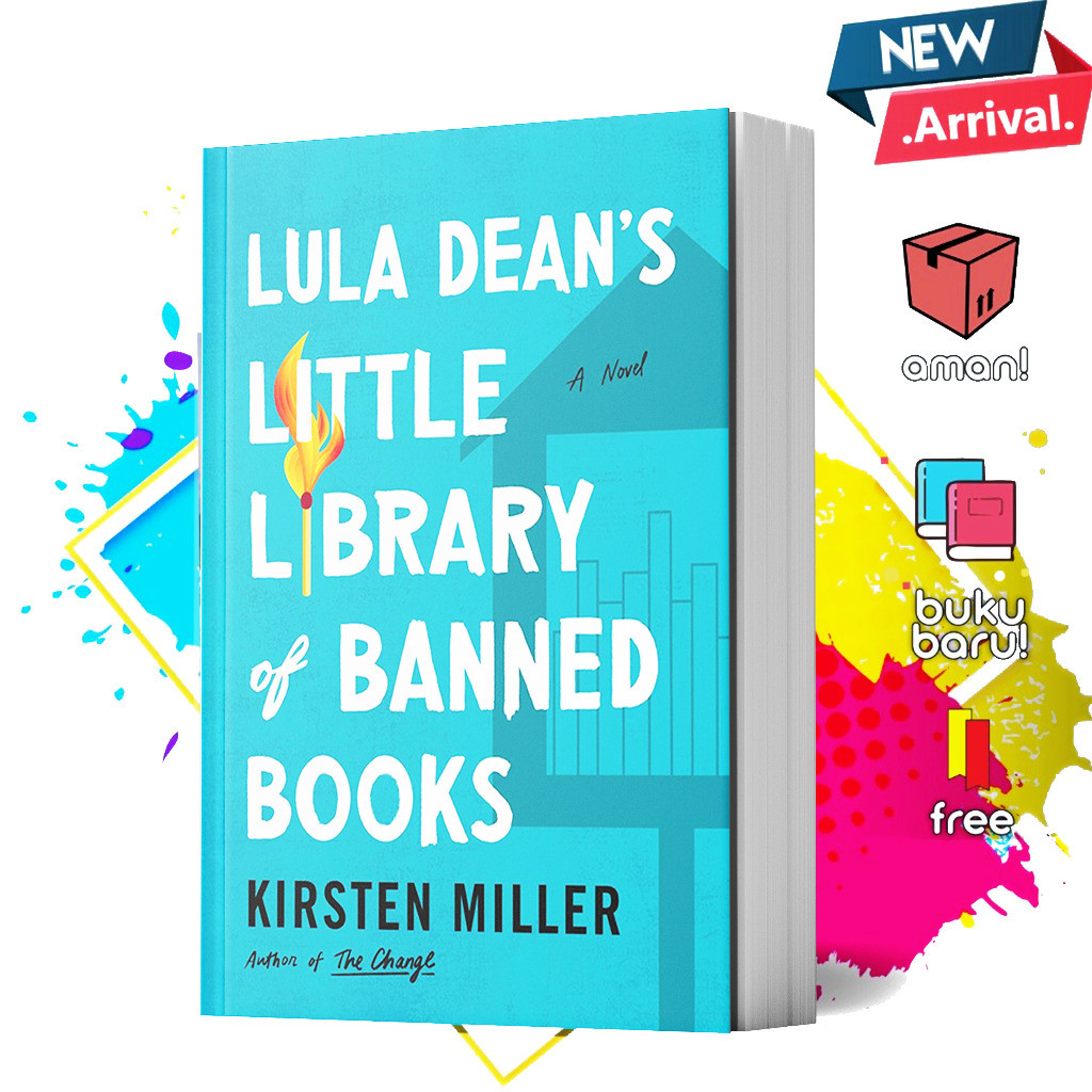 Jual Lula Dean's Little Library of Banned Books by Kirsten Miller ...
