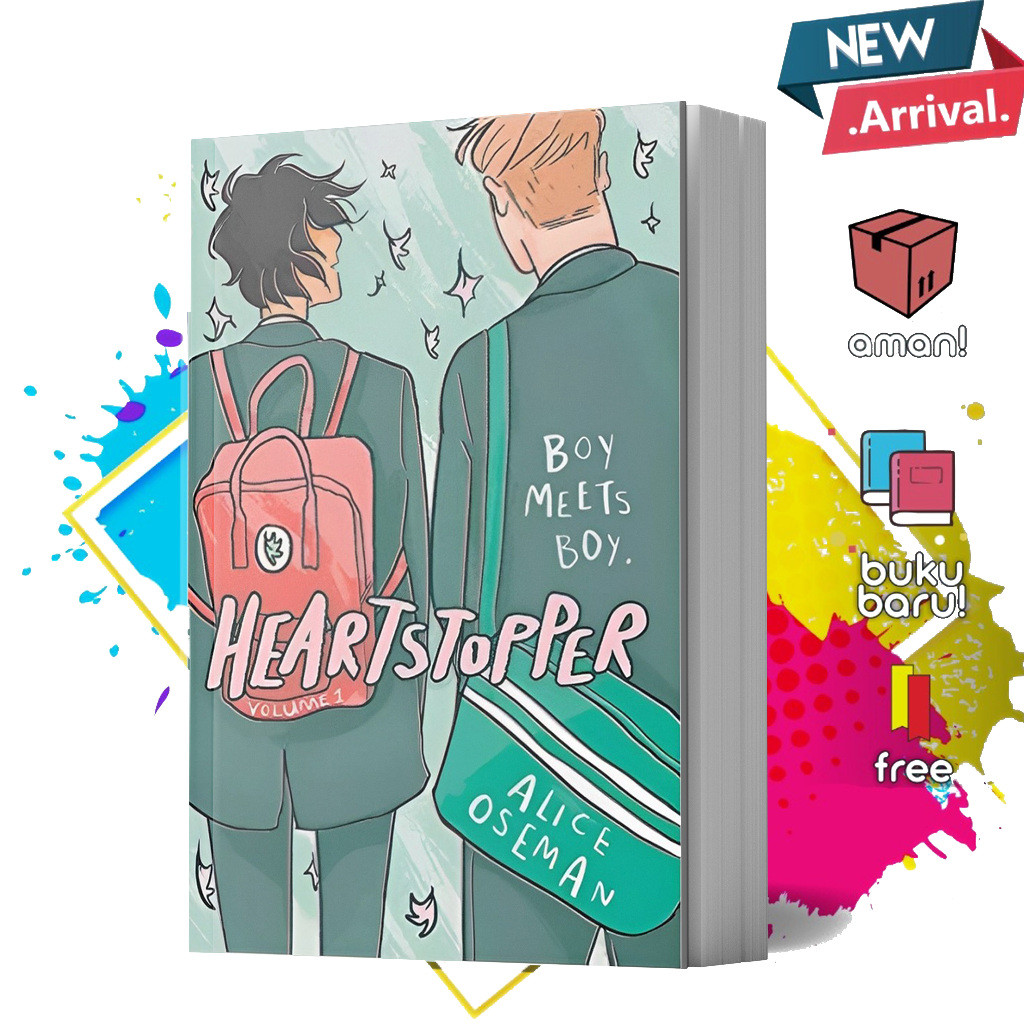 Jual Heartstopper, Volume One (Heartstopper, #1) by Alice Oseman ...