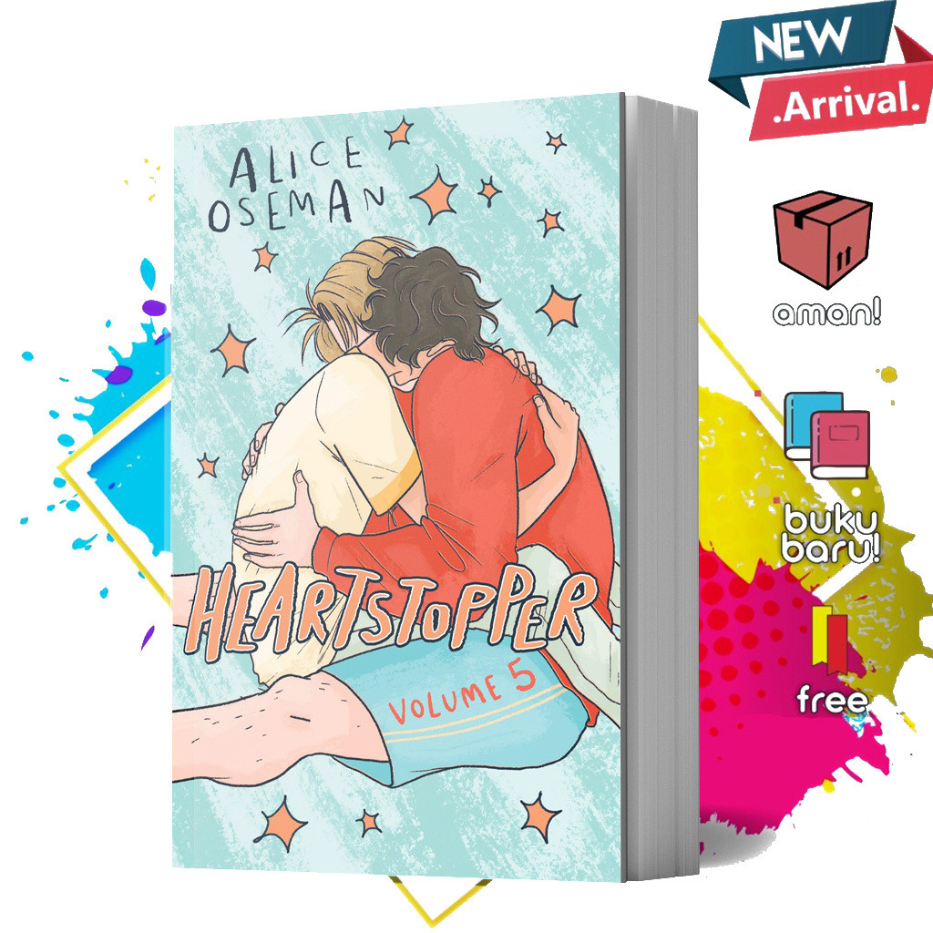 Jual Heartstopper, Volume Five (Heartstopper, #5) by Alice Oseman ...