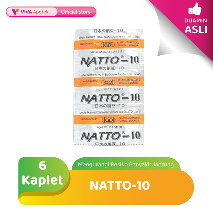 Jual NATTO - 10 Suplemen untuk Mengurangi Resiko Penyakit Jantung(6 ...