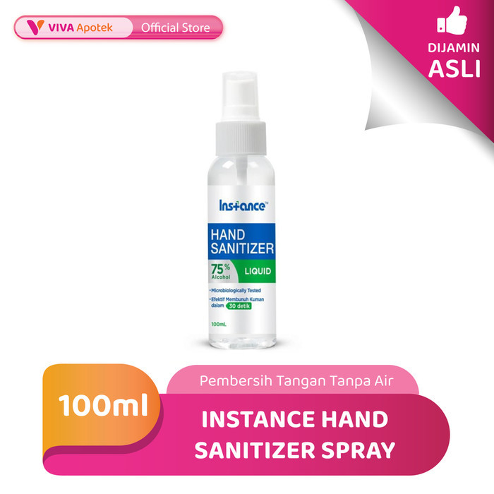 Jual Instance Hand Sanitizer Spray Pembersih Tangan Tanpa Air (100 ml ...