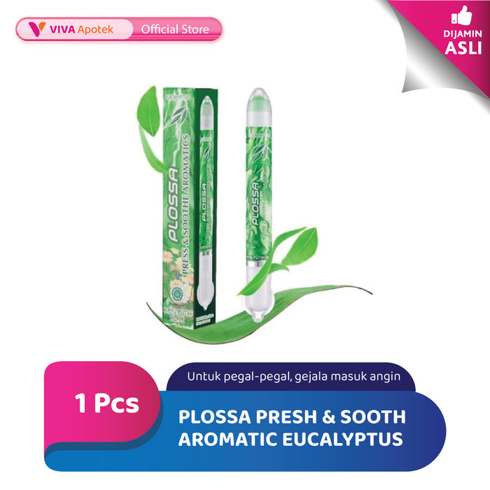 Jual Plossa Press & Soothe Aromatic Eucalyptus Minyak Aromaterapi 10 ml ...