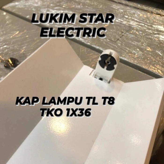 Jual Produk KAP TKO 1x36 SET KOMPLIT TL LED PHILIPS T8 ECOFIT 16WATT ...