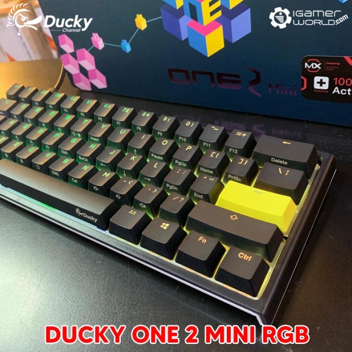 Jual Terbagus Ducky One 2 Mini Rgb 60% Mechanical Keyboard - Brown Switch | Shopee Indonesia