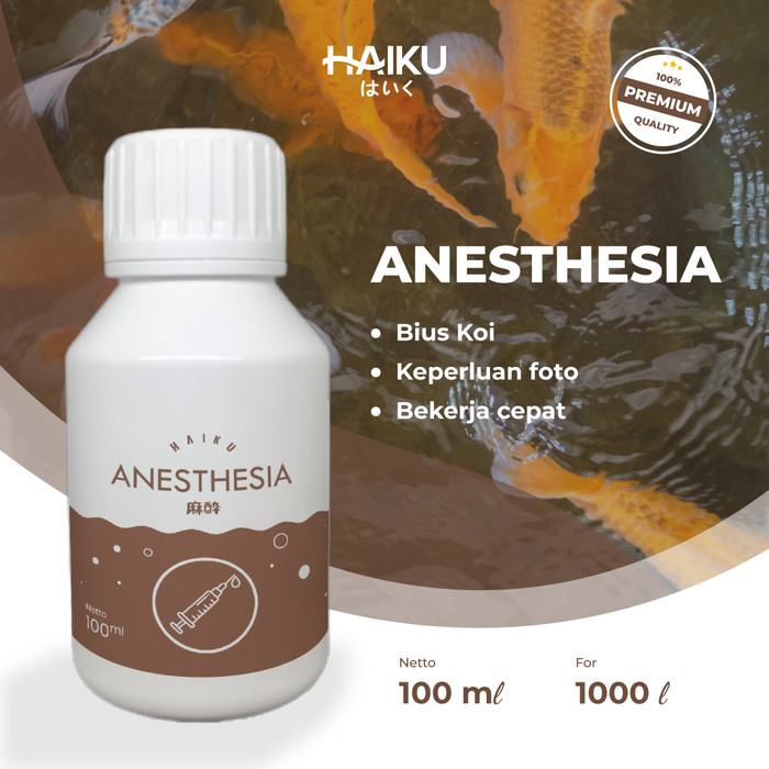 Jual Koi Anesthesia 100 Ml Bius Penenang Ikan Koi Sedation Haiku ...