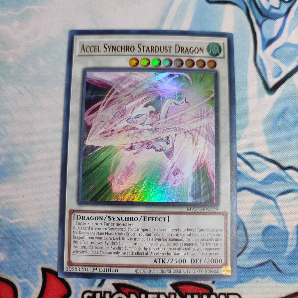 Jual yugioh accel synchro stardust dragon MAZE ultra rare original ...
