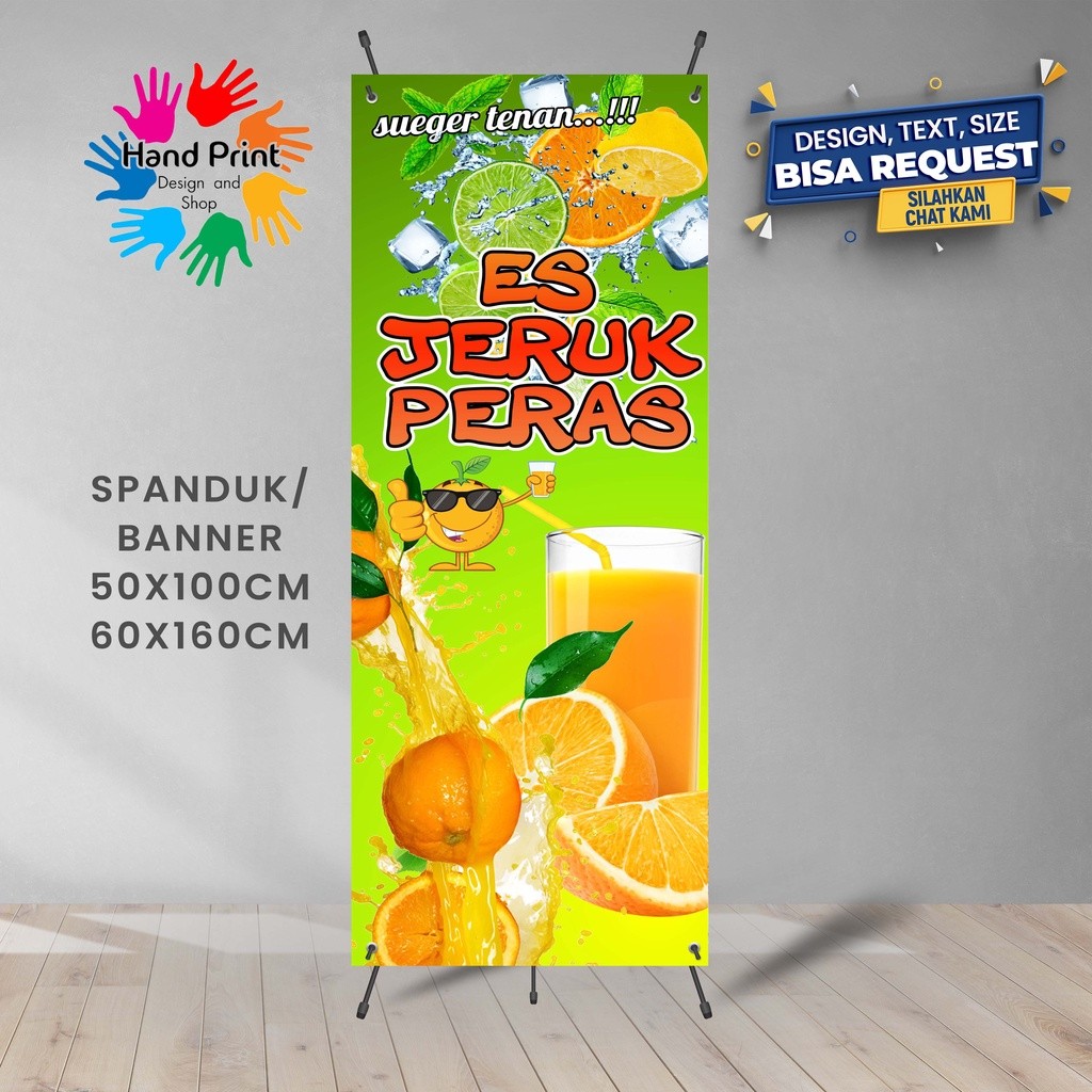 Jual Spanduk Banner Es Jeruk Peras Hijau Gratis Memesan Desain | Shopee ...