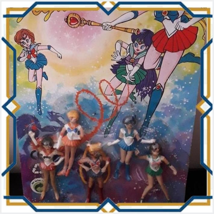 Jual [SHI] ACTION FIGURE SAILORMOON 5 NEW OLD STOCK | Shopee Indonesia