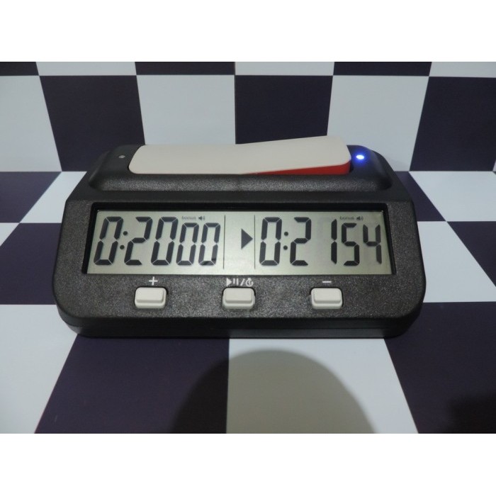 Jual Ready!!! Timer Catur Digital Standar Percasi dengan Lampu ...
