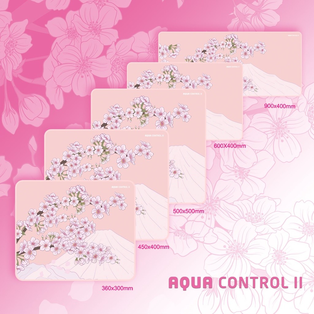 Jual Alas Mouse Gaming X-raypad Aqua Control II Sakura Pink |xrf2VCxX ...