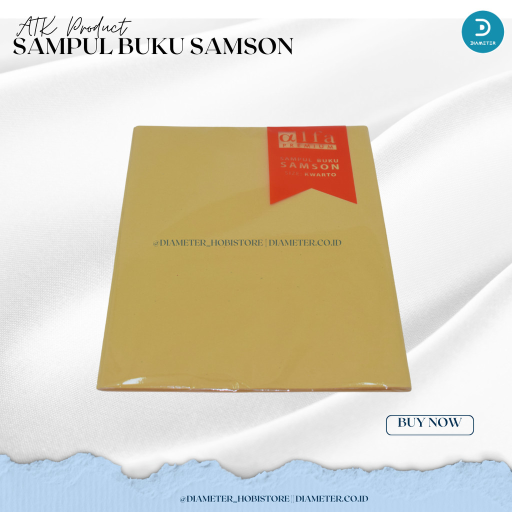 Jual Sampul / Cover Buku Coklat Samson KWARTO | Shopee Indonesia