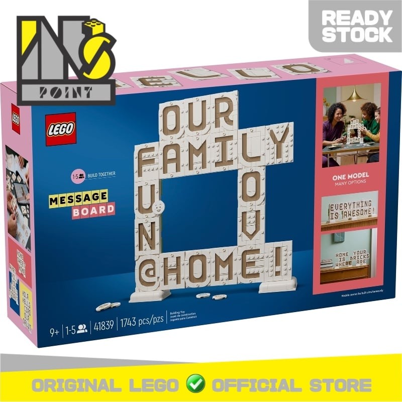 Jual LEGO 41839 - Build Together - Message Board | Shopee Indonesia