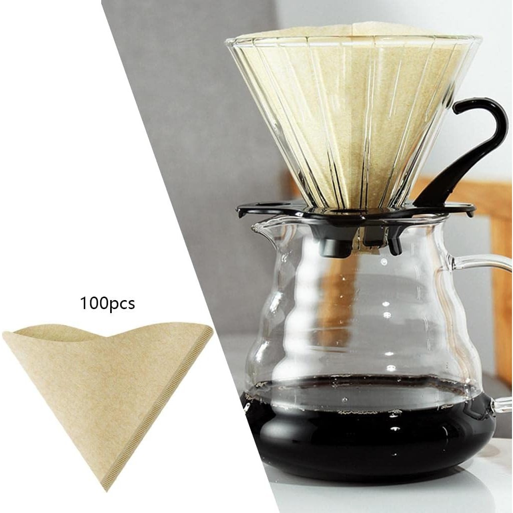 Jual Kertas Saringan Kopi Filter Paper V60 1-2 Cups 100 PCS - V40 ...