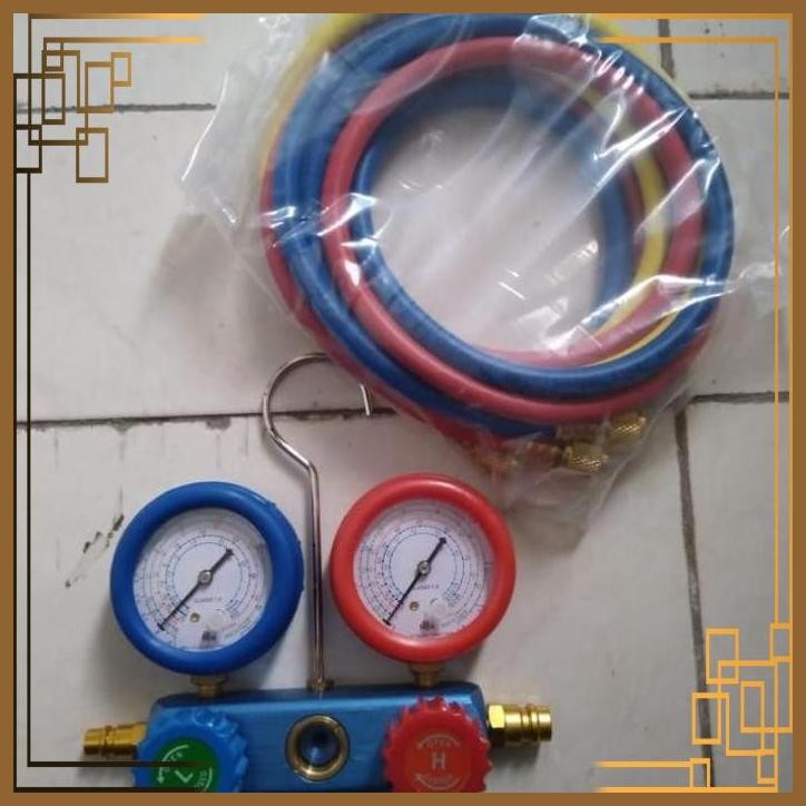 Jual [JRS] Regulator Freon Set HS1050 R407c Dan R134a | Shopee Indonesia