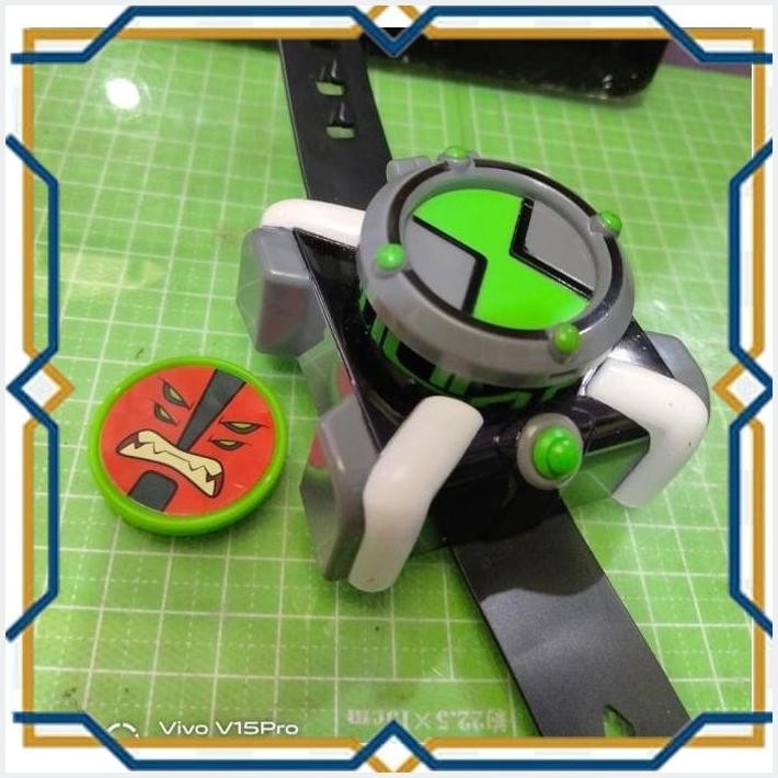 Jual [R28] JAM BEN 10 OMNITRIX DISC SHOOTER | Shopee Indonesia