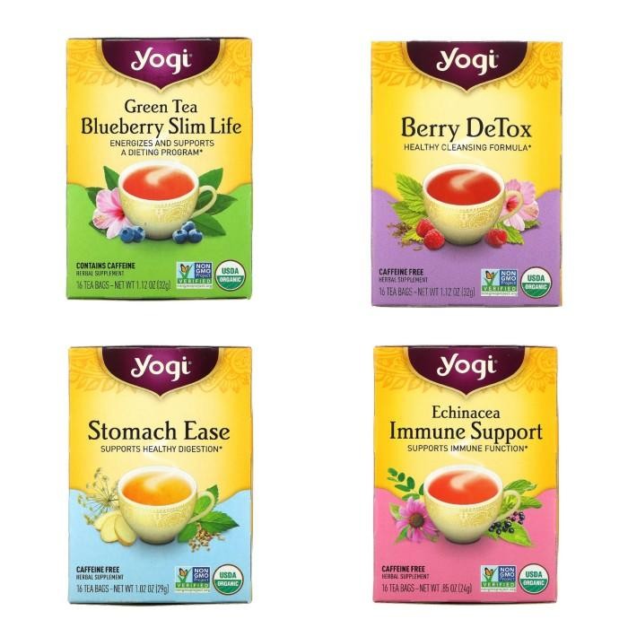 Jual YOGI TEA - BLUEBERRY SLIM LIFE-BERRY DETOX-STOMACH EASE-IMMUNE ...